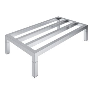 regal altair 36" x 20" | 8" off the floor aluminum dunnage rack | 1400 lbs capacity