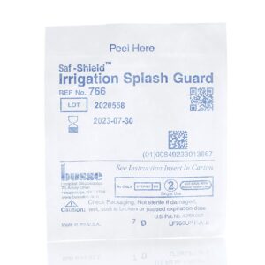 Busse 766 Saf-Shield Irrigation Splash Guard, Sterile, Pack of 50