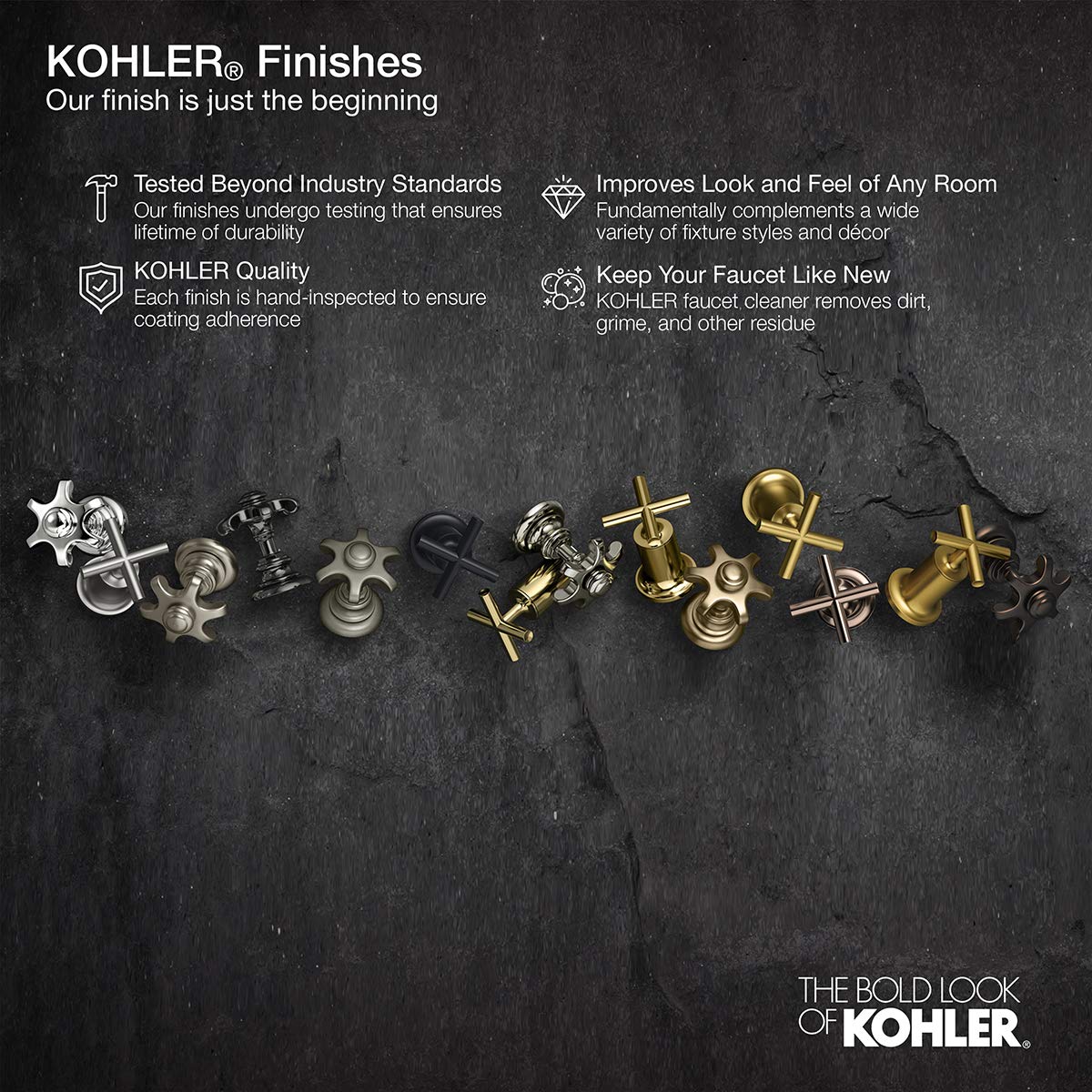 Kohler Parallel Rite-Temp Bath And Shower Trim Set