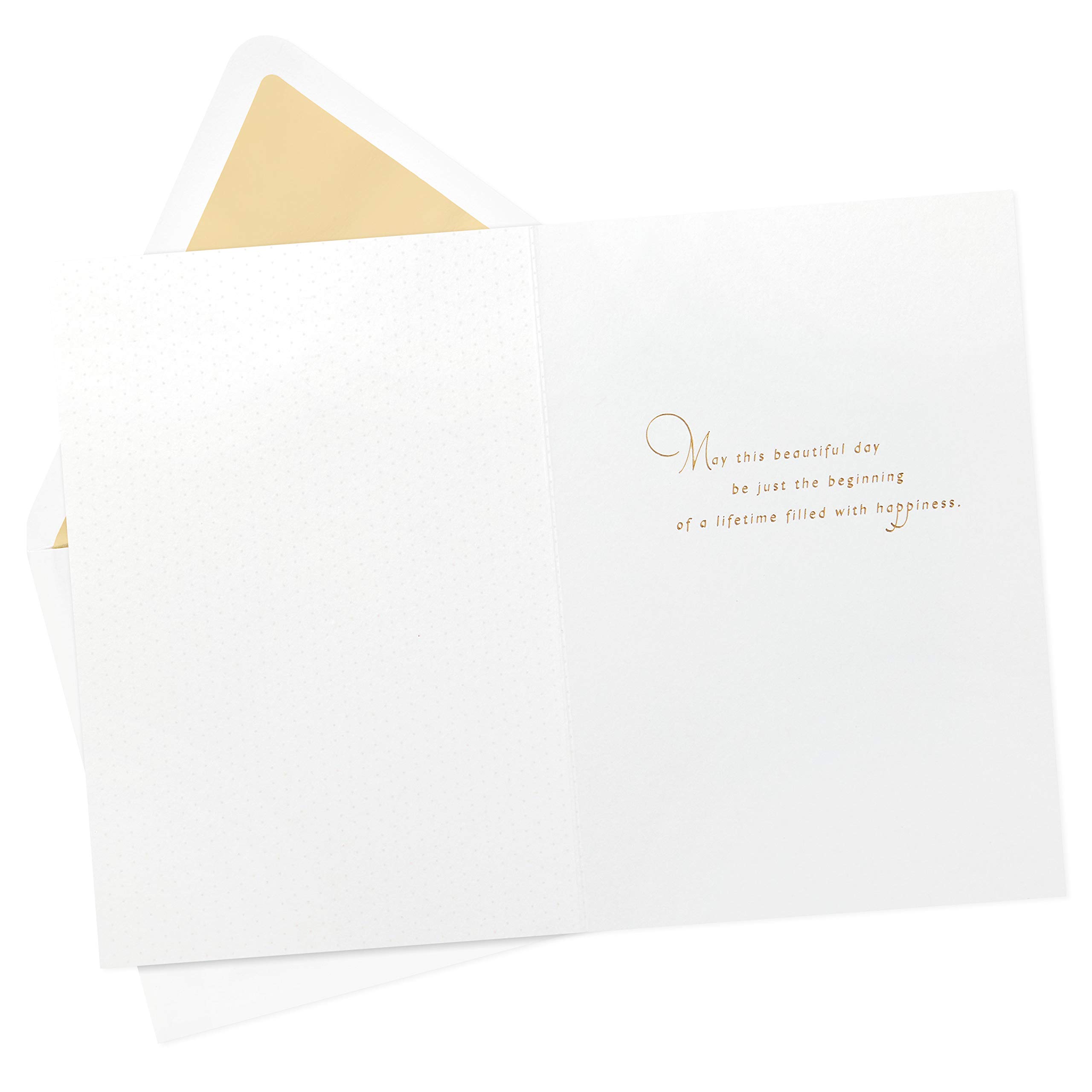 Hallmark Signature Wedding Card (Just the Beginning)