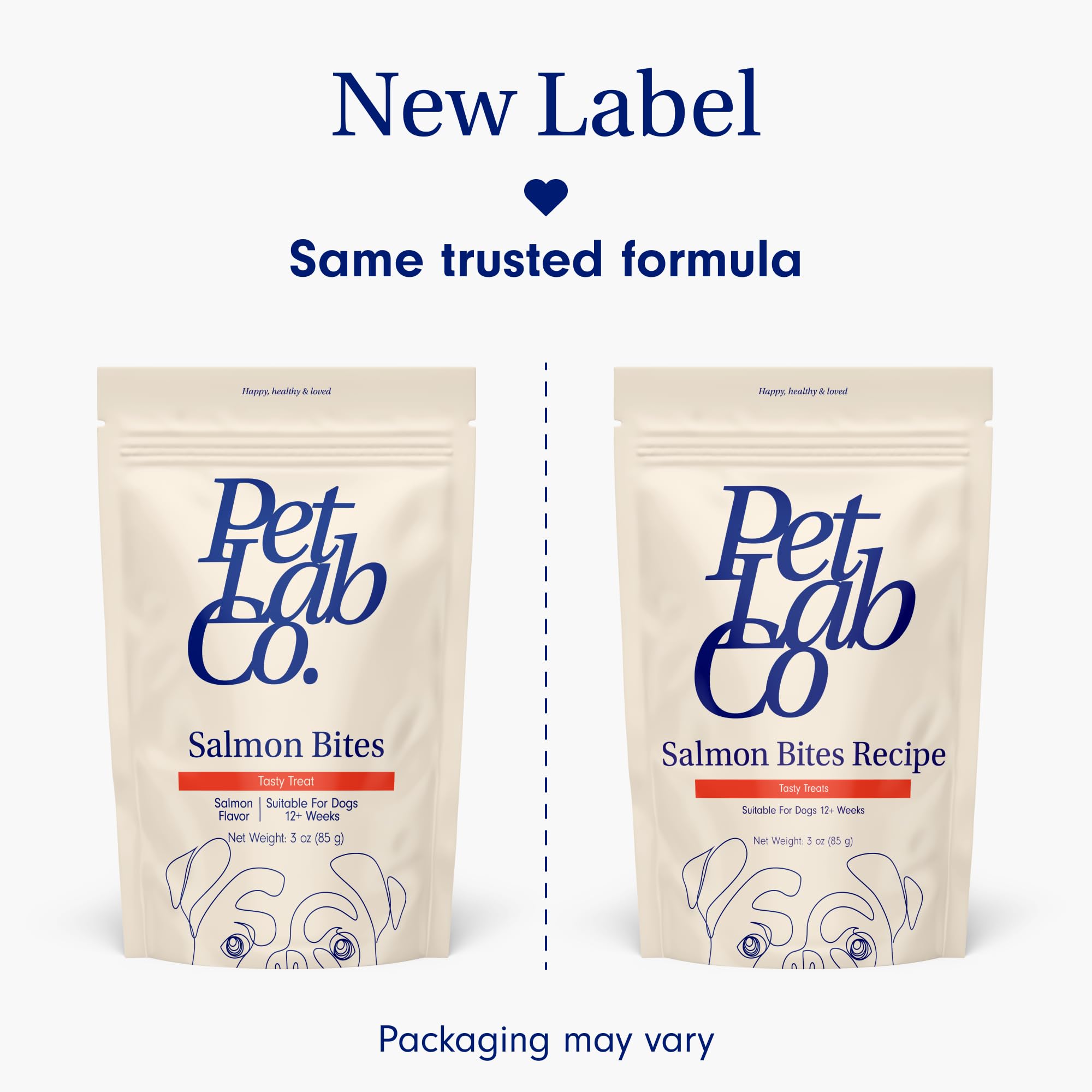 PetLab Co. Salmon Bites for Dogs – Premium Salmon Dog Treats with Beneficial Fatty Acids, Vitamins & Minerals - Carefully Selected Ingredients – Delicious Reward