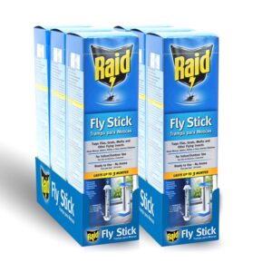 raid jumbo fly stick/pack of 6