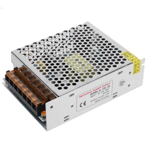 dc24v output switch power supply driver aluminum alloy voltage converter led screen strip light 3 dimensional printer power supply transformer(s‑120‑24（24v/5a/120w） ac100‑240v)