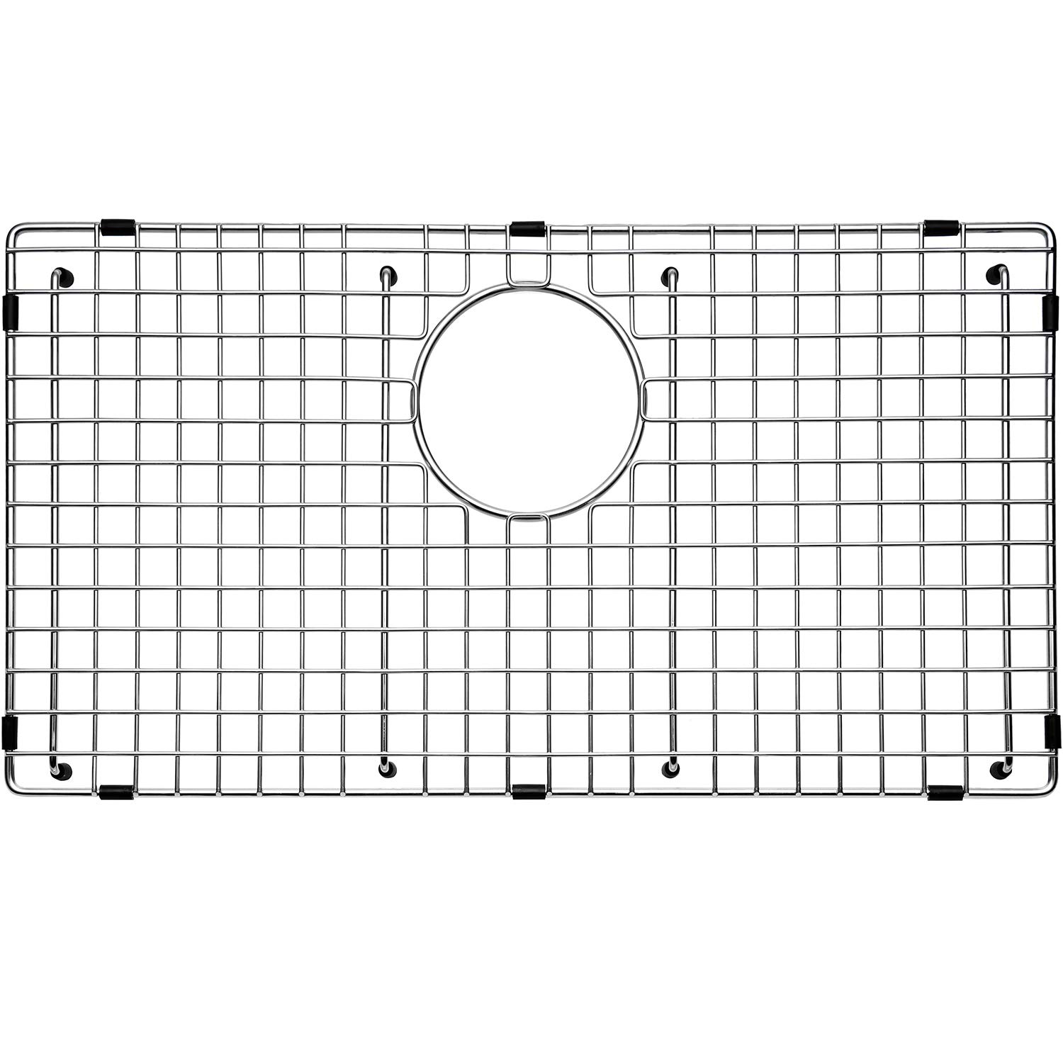 Serene Valley Sink Bottom Grid 23" X 14-1/2", Rear Drain with Corner Radius 3/8", Sink Protector SVH2315R