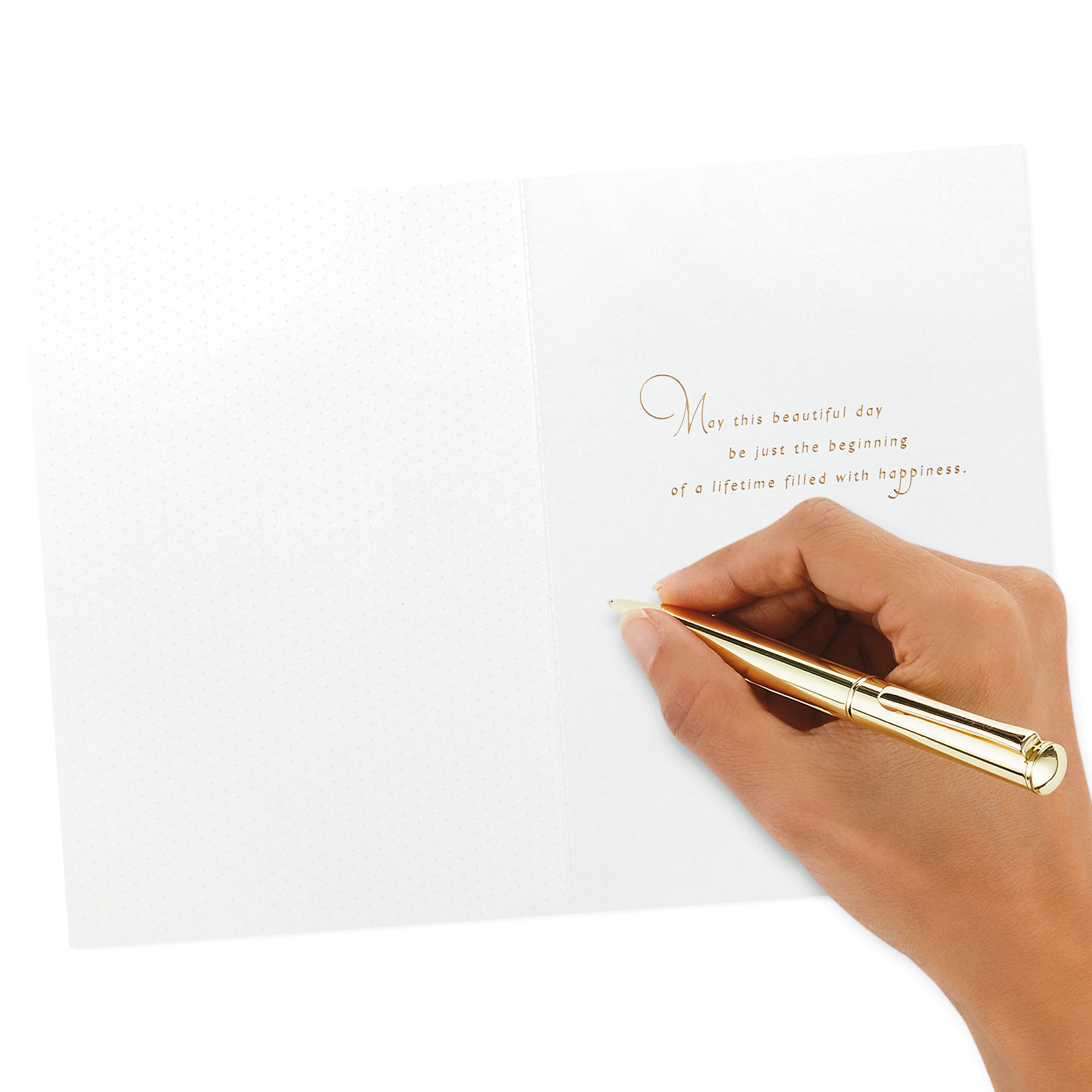 Hallmark Signature Wedding Card (Just the Beginning)