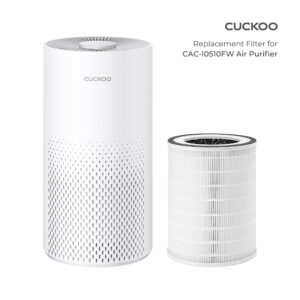 Cuckoo CACF-IAF 3-in-1 H13 True HEPA Replacement Filter for CAC-I0510FW air purifier, Up to 6 months, Pack of 1