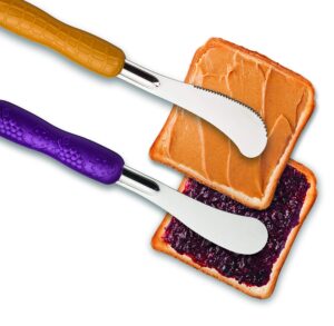 mobi peanut butter and jelly knife and spreader set