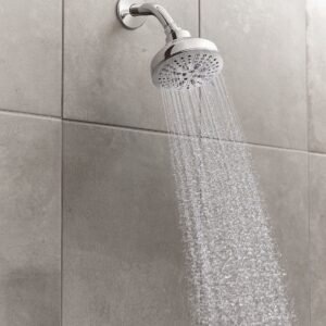 Moen Chrome Hydro Energetix Eight-Function Showerhead with Standard 5" Diameter Spray Head, 200W0