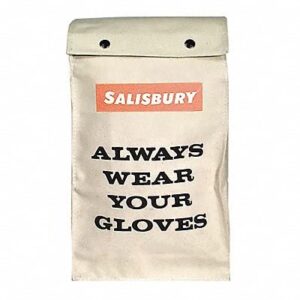 bag glove heavy duty canvas duck 14" double stitched tapered gussets