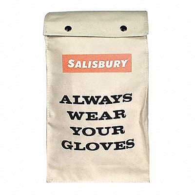 Bag Glove Heavy Duty Canvas Duck 14" Double Stitched Tapered Gussets