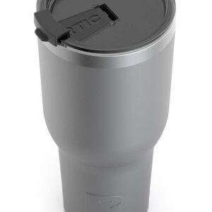 RTIC Double Wall Vacuum Insulated Tumbler, 40 oz, Graphite (40oz, Graphite)