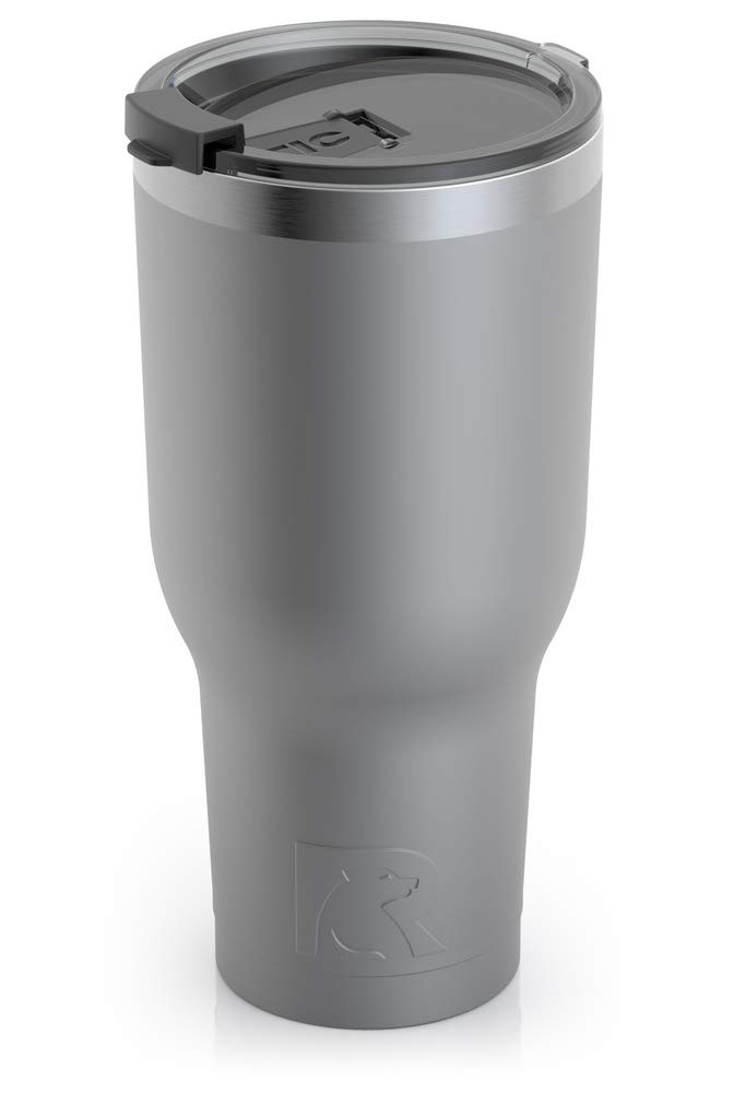 RTIC Double Wall Vacuum Insulated Tumbler, 40 oz, Graphite (40oz, Graphite)