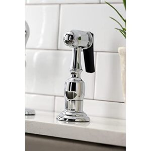 Kingston Brass GSY7701ACLBS American Classic Kitchen Faucet, Polished Chrome 10 x 9.5 x 12.19