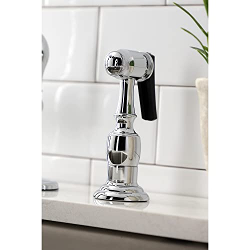 Kingston Brass GSY7701ACLBS American Classic Kitchen Faucet, Polished Chrome 10 x 9.5 x 12.19