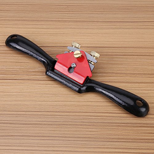 Adjustable SpokeShave Hand Planer 9 Inch Woodworking Cutting Plane Hand Trimming Tool for Wood Craft, Wood Craver, Wood Working