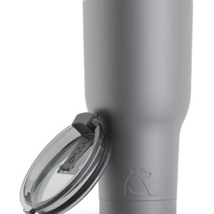 RTIC Double Wall Vacuum Insulated Tumbler, 40 oz, Graphite (40oz, Graphite)