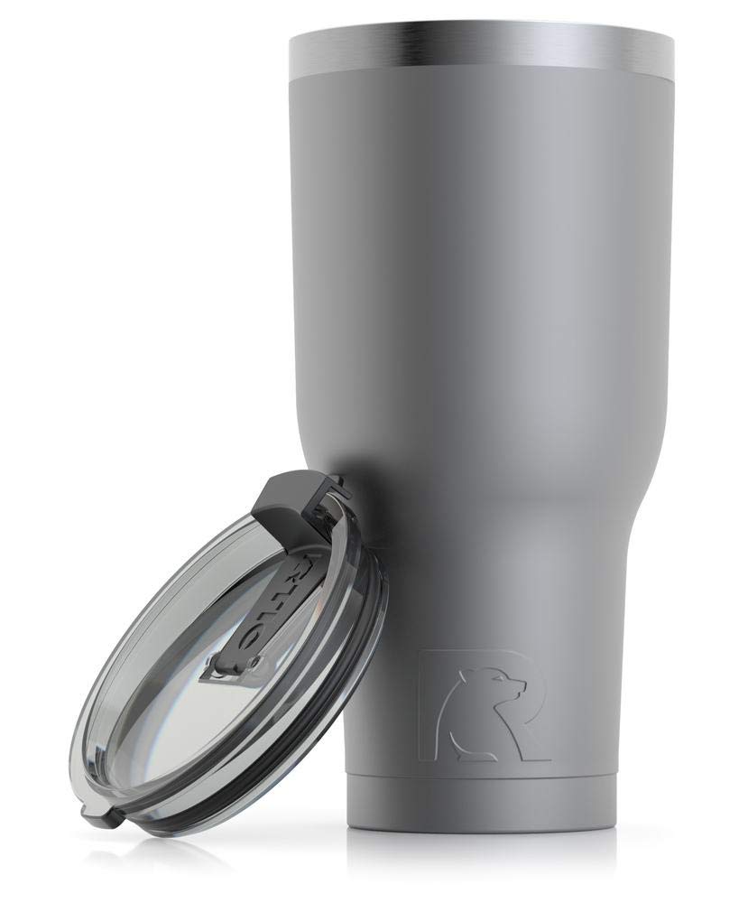 RTIC Double Wall Vacuum Insulated Tumbler, 40 oz, Graphite (40oz, Graphite)