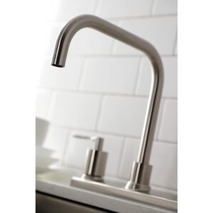 Kingston Brass FB2148SVL Serena 8" Centerset Kitchen Faucet, Brushed Nickel