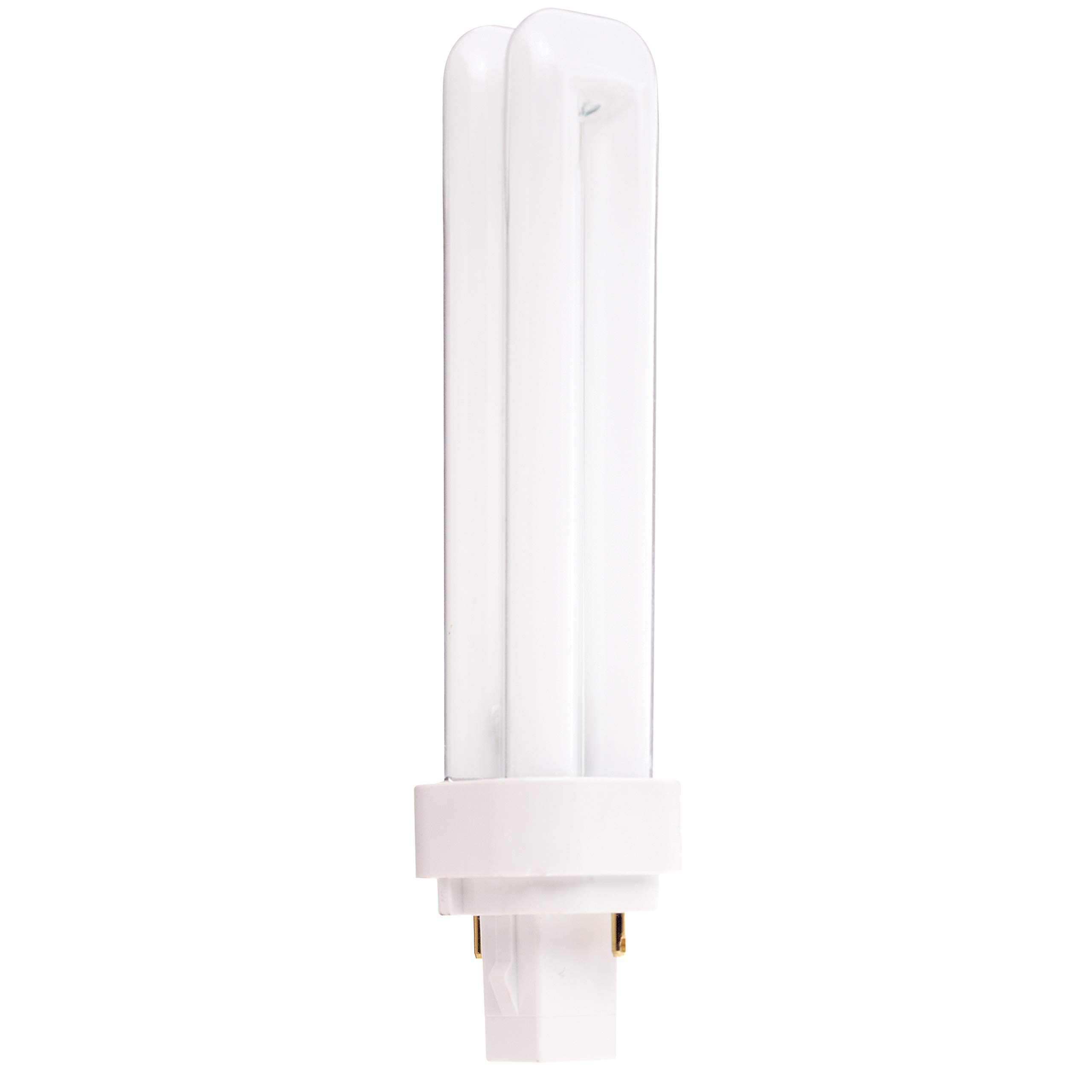 (4 Pack) PL18W/2U/2P/841 18-Watt Double Tube G24d-2 (2 Pin) Base 4100K CFL-Plug-in Replacement for Sylvania 21111 / 20678 CF18DD/841/ECO - GE 97580 F18DBX/841/ECO - Philips 383190 PL-C18W/41/USA/ALTO