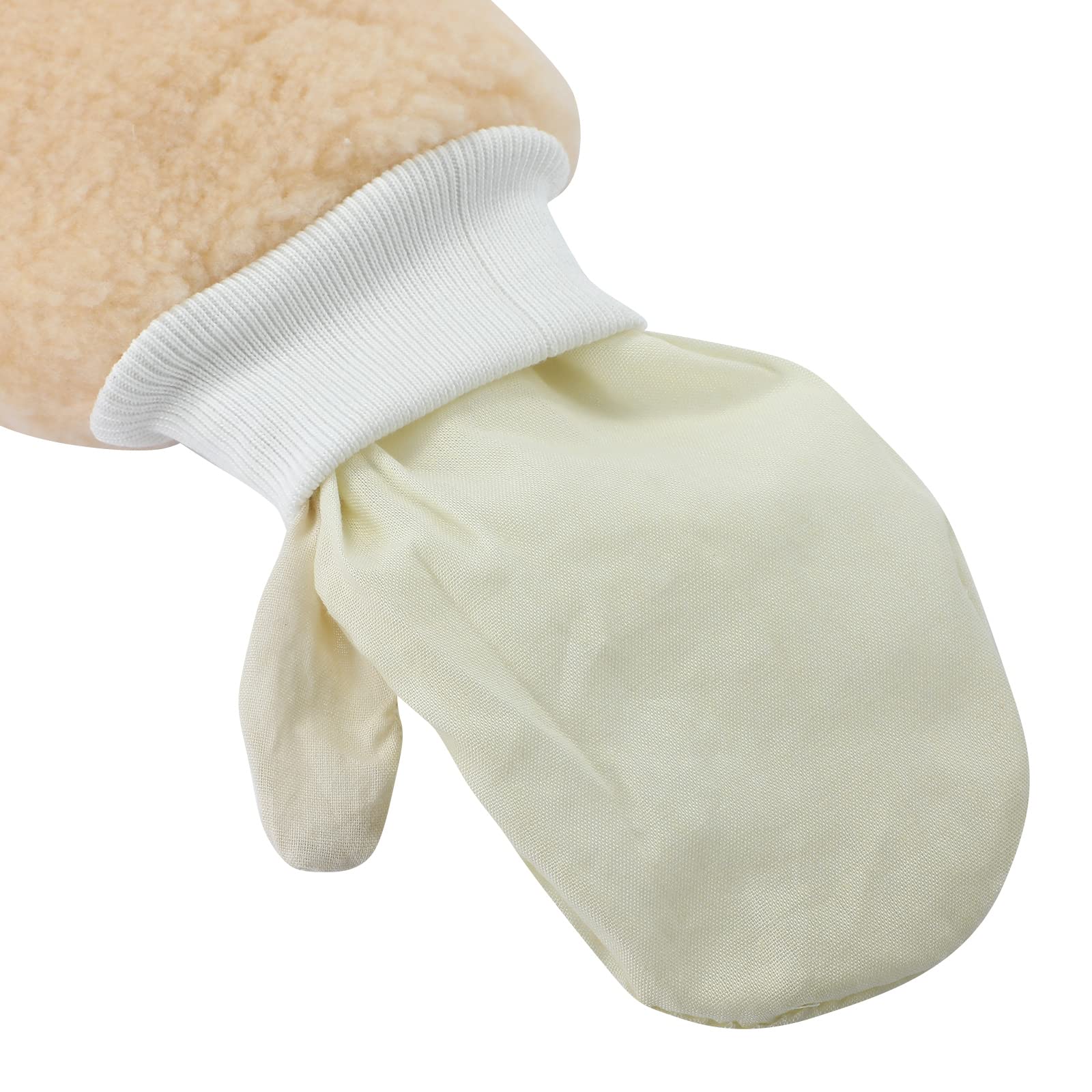 Painters Mitt with Thumb, Painting with Hand Mitts, Paint Mitt, Cleaning, and Dusting Mitt, Painters & Decorators Glove（2-Pack)