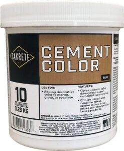 sakrete cement color (10 ounce) (buff)