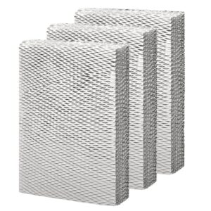 hasmx hc26a1008 replacement humidifier filter pad for honeywell he360, he-360, he200a, he260a, he260b, he265a, he265b, me360, he360a, he360b, he365a, he365b replaces part numbers rp3162, a35w (3-pack)