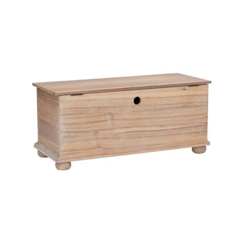 Powell Linon Chadwick Wood Cedar Chest in Natural