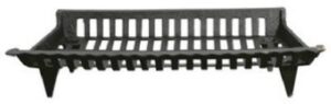 blueprints cg30 30 in. black, cast iron fireplace grate