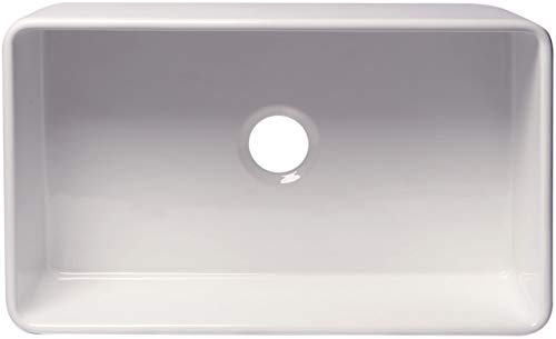 ALFI brand ABF3018-GM Kitchen Sink, Grey Matte