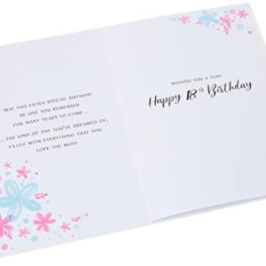 Regal Publishing Modern Milestone Age Birthday Card 18th Granddaughter - 9 x 6 inches -