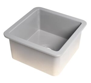 alfi brand abf1818s-gm kitchen sink, grey matte