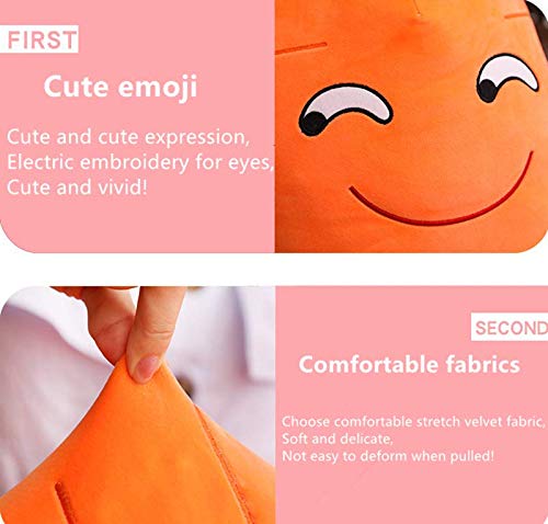 XIZHI 27 5/8inch Carrot Hugging Pillow, Kids Pillows Plush，Cute Stuffed Animals Doll Toy Gifts,for Bedroom, Sofa, Office Decoration