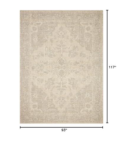 Loloi Priya Ivory/Grey 7'-9" x 9'-9" Area Rug