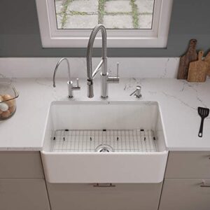 ALFI brand ABF3018-GM Kitchen Sink, Grey Matte