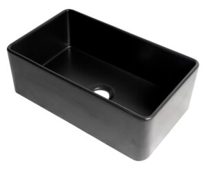 alfi brand abf3018-bm kitchen sink, black matte