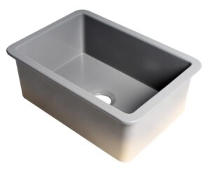 alfi brand abf2718ud-gm kitchen sink, grey matte