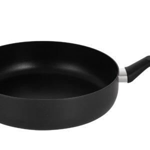 EPPMO Hard-Anodized Nonstick Jumbo Cooker, Saute Pan with Lid, Bakelite Handle, 5 Quart