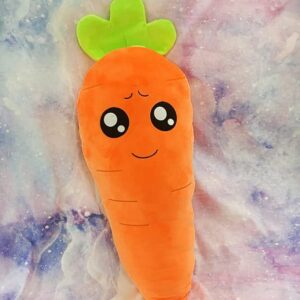 XIZHI 27 5/8inch Carrot Hugging Pillow, Kids Pillows Plush，Cute Stuffed Animals Doll Toy Gifts,for Bedroom, Sofa, Office Decoration