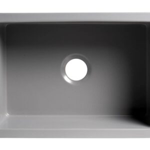 ALFI brand ABF2718UD-GM Kitchen Sink, Grey Matte