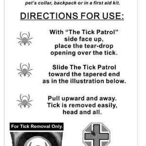 The Tick Patrol Tick Remover 3-Pack - for People & Pets - Stop Ticks in Their Tracks! (Blue, Red, Green)