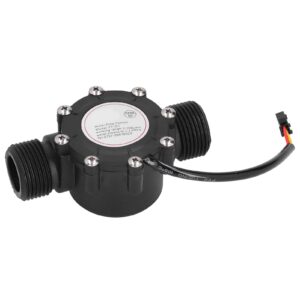 YF?G1 Water Sensor Switch G1 Male Thread Meter 3?24V Pipe Water Hall Meter 1-100L/min