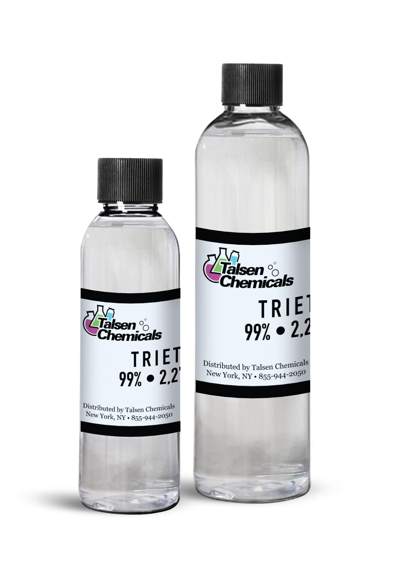 Triethanolamine (Tea) for Cosmetics 125 mL 99% pH Balancer, Surfactants DIY Skincare and Cosmetic Products by Talsen Chemicals