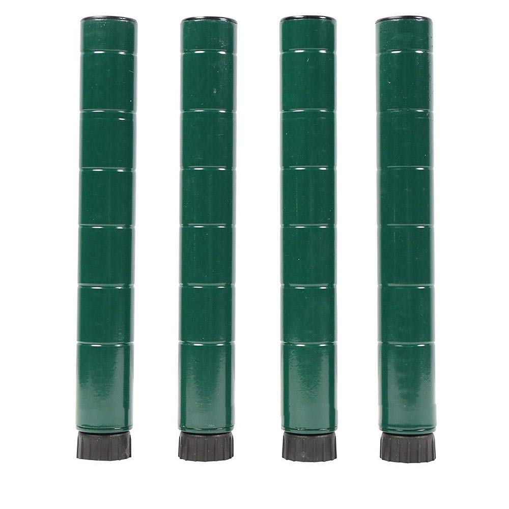 Regal Altair 8''H Green Epoxy Wire Shelving Posts | Pack of 4 Posts | NSF Commercial Heavy Duty |