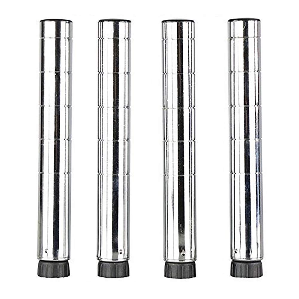 Regal Altair 64''H Chrome Wire Shelving Posts | Pack of 4 Posts | NSF Commercial Heavy Duty |