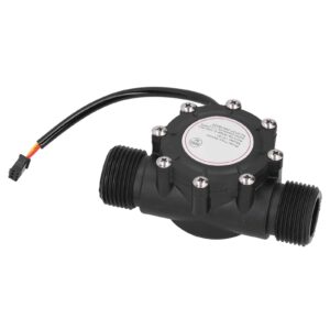 YF?G1 Water Sensor Switch G1 Male Thread Meter 3?24V Pipe Water Hall Meter 1-100L/min