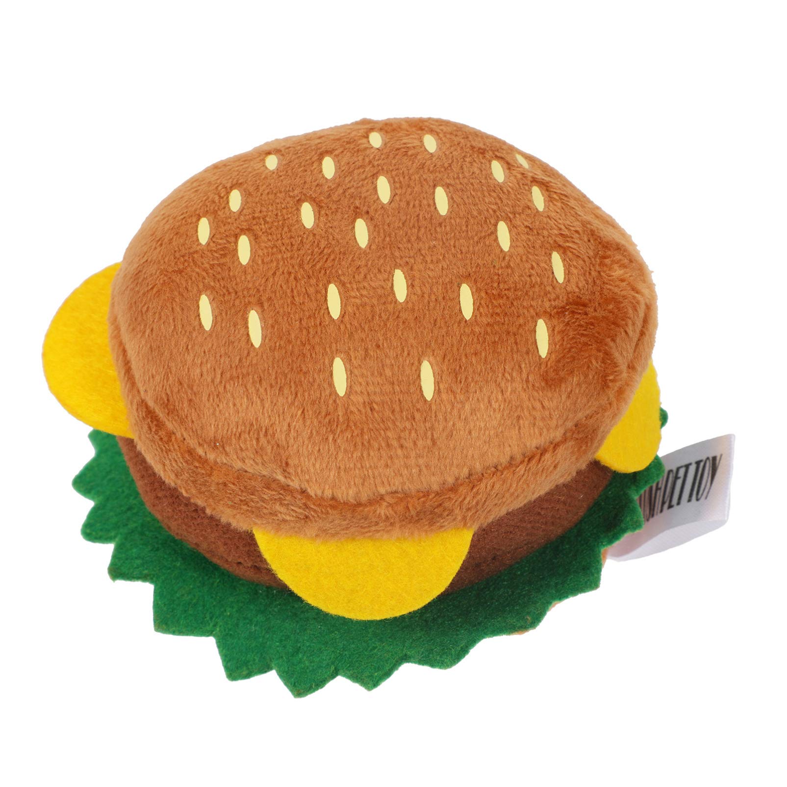 POPETPOP Hot Dog Pet Toys Pet Dog Doll Food Plush The Cat Chew Toys