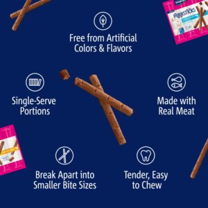 Vitakraft PurrSticks Meaty Cat Sticks - Chicken - Segmented and Breakable Meatstick - Deliciously Tender - Multi Pack of 4