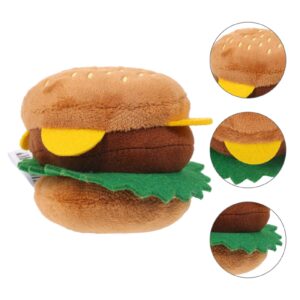 POPETPOP Hot Dog Pet Toys Pet Dog Doll Food Plush The Cat Chew Toys