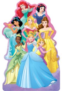 party city once upon a time disney princess cardboard cutout, 5ft tall, birthday party supplies, 1 count