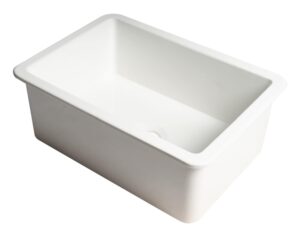 alfi brand abf2718ud-w kitchen sink, white